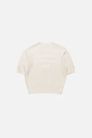 Acne Studios Cashmere Logo Knit Sweater