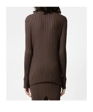 TOD'S Long-sleeved Ribbed Cardigan