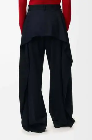 Loewe Wool Wide-leg Trousers