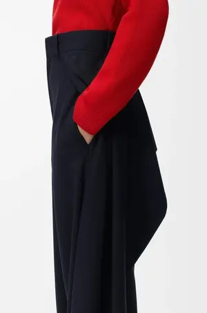 Loewe Wool Wide-leg Trousers