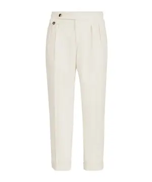 Brunello Cucinelli Button Detailed Pants For Men