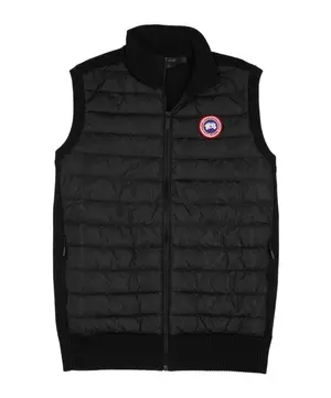 Canada Goose Hybridge Knit Quilted Shell Gilet - Black