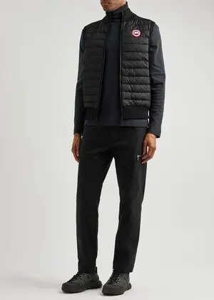 Canada Goose Hybridge Knit Quilted Shell Gilet