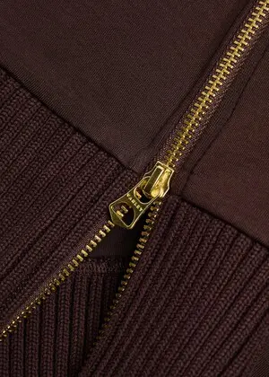 Varley Barker High-neck Stretch-jersey Sweatshirt