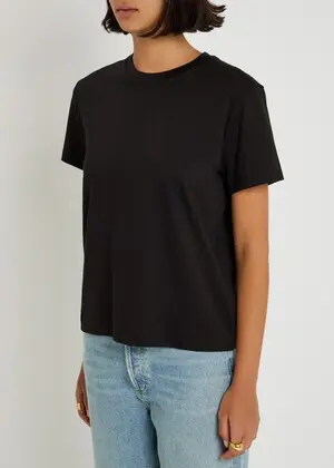 Vince Crew Neck Pima Cotton T-shirt