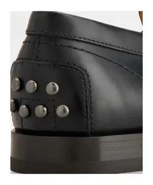 TOD'S Metal-studded Loafers