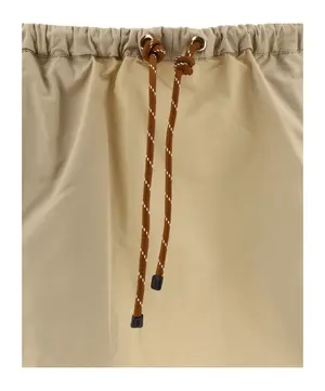 Miu Miu Technical Fabric Mini Skirt