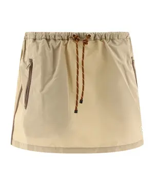 MIU MIU Miu Miu Technical Fabric Mini Skirt