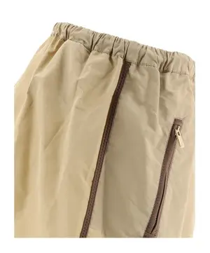Miu Miu Technical Fabric Mini Skirt - Rope Ash