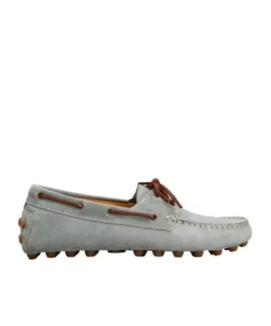 TOD'S Round-toe Loafers - Grey