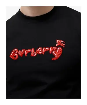 Burberry Heart Logo Cotton T-shirt