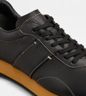 TOD'S Leather Lace-up Sneakers