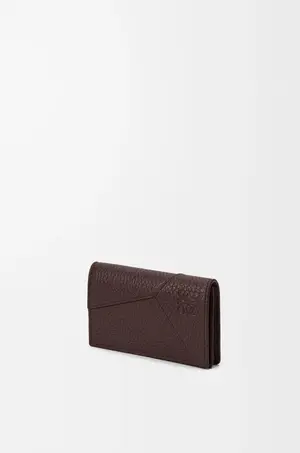 Loewe Puzzle Business Cardholder In Supple Grained Calfskin
