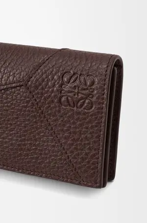 Loewe Puzzle Business Cardholder In Supple Grained Calfskin