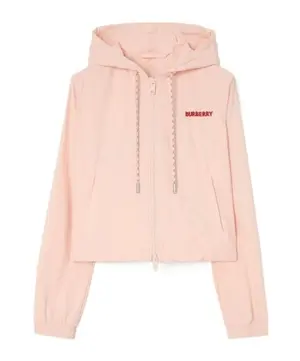 Burberry Heart Knight Stretch Nylon Hooded Jacket