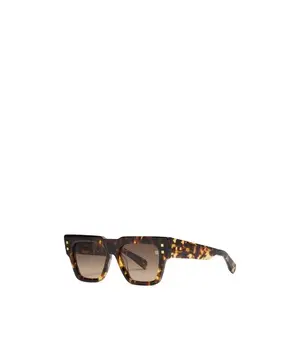 Balmain B-army Rectangle-frame Sunglasses