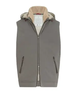 Brunello Cucinelli Cuffed Vests For Men