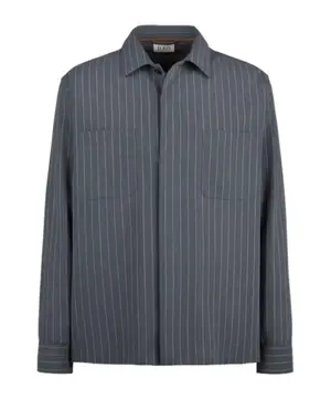 TOD'S Long-sleeved Shirt - Grey