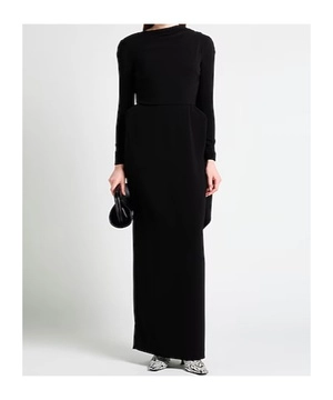 Balenciaga Long Sleeve Gown