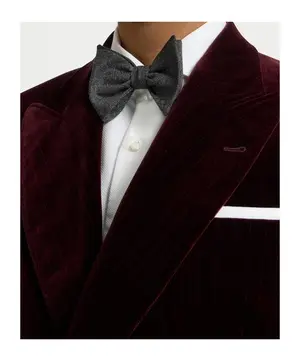 Brunello Cucinelli Cashmere And Silk Lightweight Flannel Bow Tie