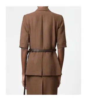 TOD'S Short-sleeved Casual Jacket