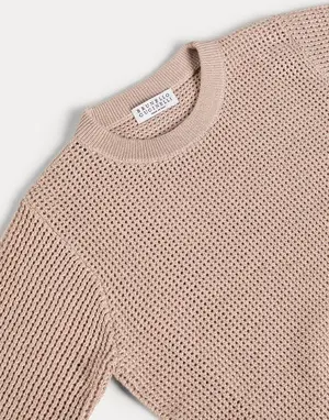 Brunello Cucinelli Ribbed Net Sweater