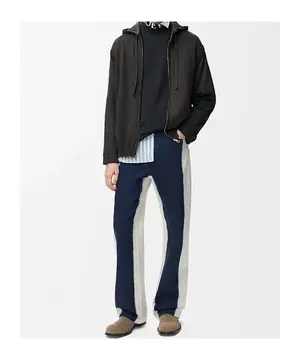 Loewe Zippered Hoodie - Dark Gray