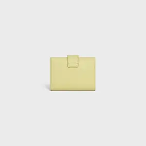 Celine Fine Strap Wallet Nino In Supple Grained Calfskin