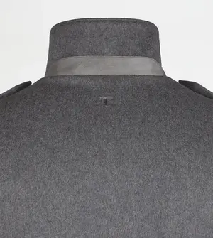 TOD'S Field Jacket In Wool Drap