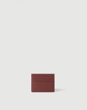 Brunello Cucinelli Leather Card Holder