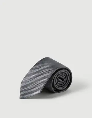 Brunello Cucinelli Silk Chevron Tie
