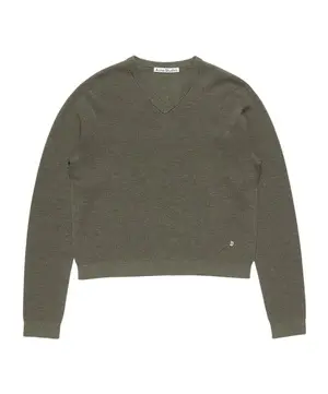 Acne Studios V-neck Knitted Sweater