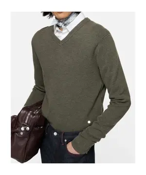 Acne Studios V-neck Knitted Sweater