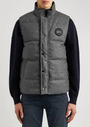Canada Goose Garson Quilted Wool-blend Gilet