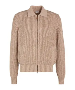 TOD'S Long-sleeved Zip-up Cardigan