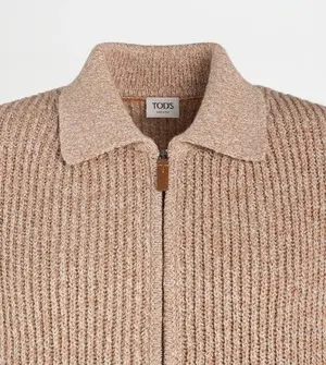 TOD'S Long-sleeved Zip-up Cardigan
