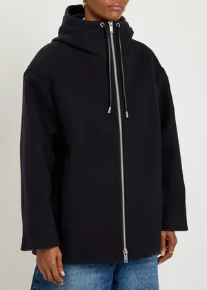 Studio Nicholson Etna Hooded Wool And Cashmere-blend Jacket