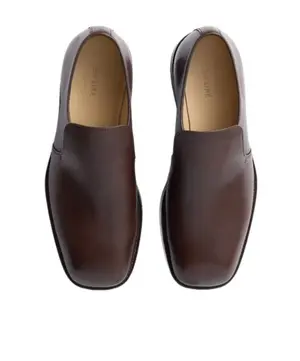 LEMAIRE Formal Loafers In Shiny Leather