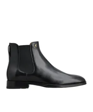 TOD'S Logo-plaque Leather Ankle Boots
