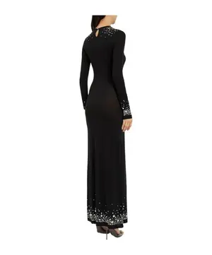 Rabanne Embellished Stretch-jersey Maxi Dress