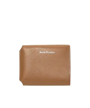 Acne Studios Fold Wallet - Brown