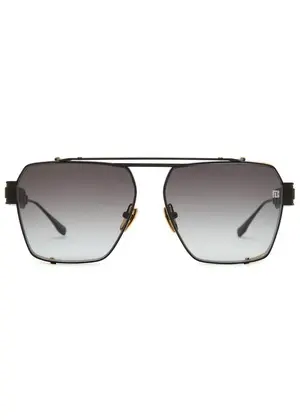 Balmain Premier Aviator-style Sunglasses