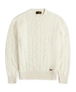TOD'S Long-sleeved Sweater - White