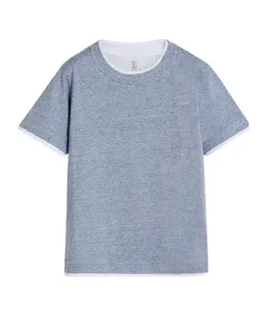 Brunello Cucinelli Linen And Cotton Jersey T-shirt