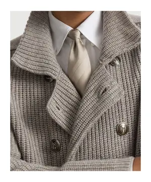 Brunello Cucinelli Striped Silk Tie