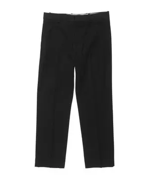 Acne Studios Pressed-crease Tailored Trousers - Black