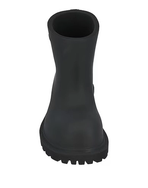 Balenciaga Platform Ankle Boots With Elastic Side Panels