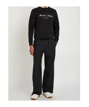 Moncler Logo-embroidered Cotton-blend Sweatshirt