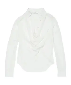 Acne Studios Draped Neckline Shirt