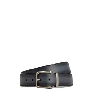 TOD'S Adjustable Double-sided Belt - Black